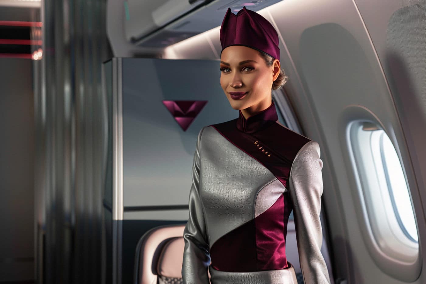 Sama 2.0 de Qatar Airways, la première hôtesse de l'air IA au service ...